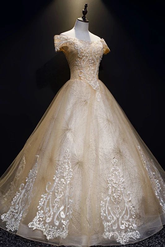 Floor Length Lace Up Princess Prom Dresses For Teens Pretty Prom Gowns ...