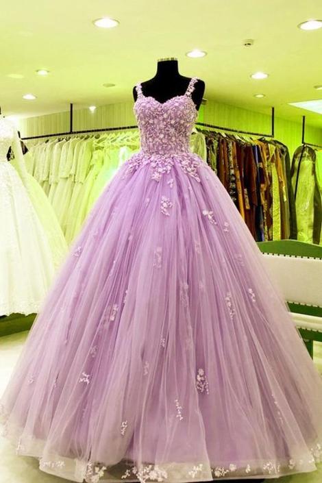 Lavender Prom Ball Gown M2797 on Luulla