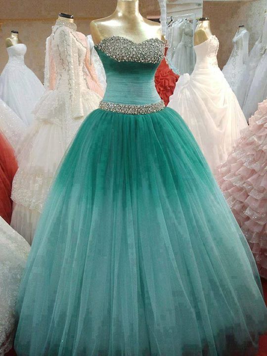 Custom Made Charming Prom Dress,ball Gown Evening Dresses M3048 on Luulla