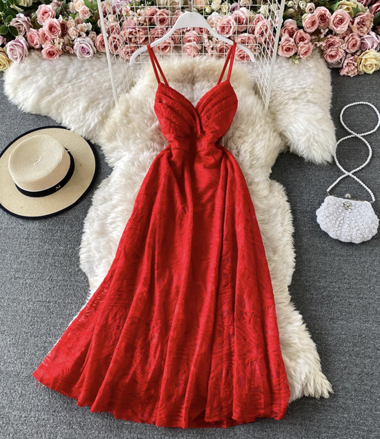 Cute Lace Backless Dress Fashion Dress on Luulla