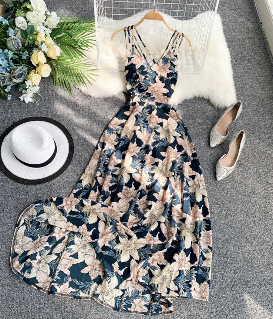 Cute A Line Dress Summer Dress on Luulla