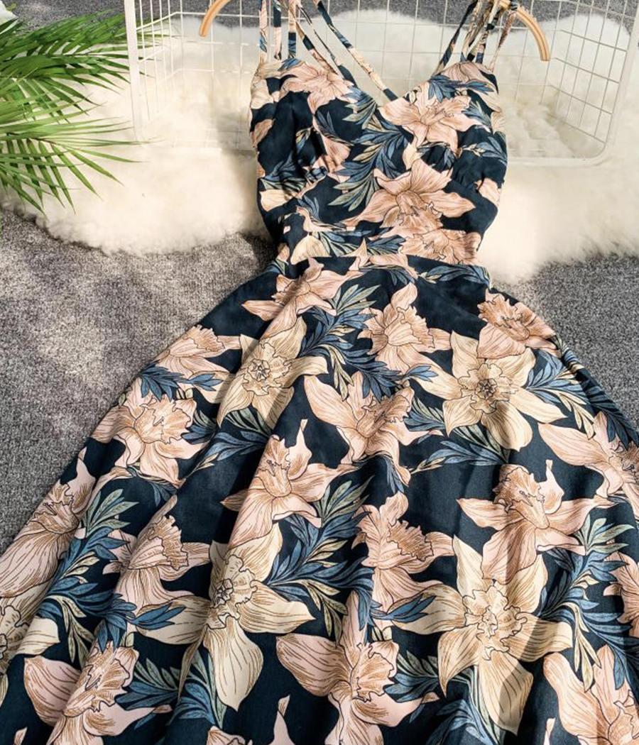 Cute A Line Dress Summer Dress on Luulla