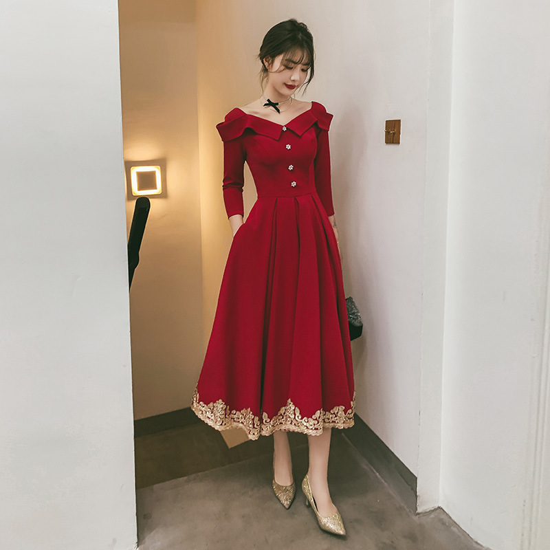 ,sweetheart Red Prom Dress,charming Midi Dress,custom Made on Luulla