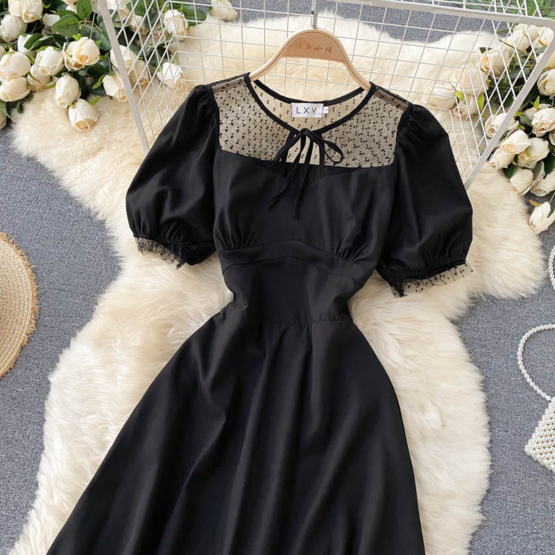 Cute A Line See Through Short Dress Fashion Dress on Luulla