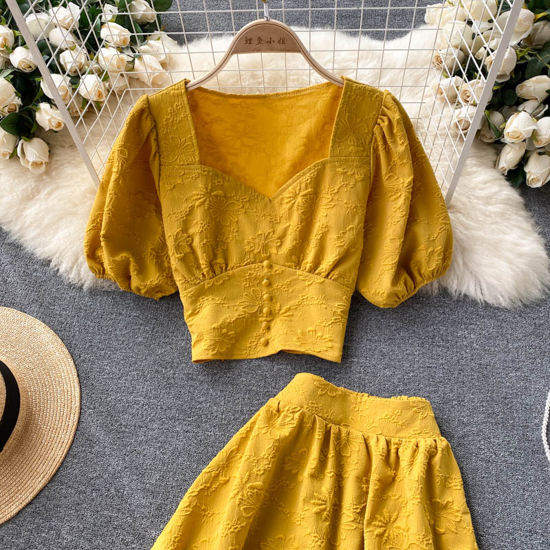 Cute Two Pieces A Line Dress Fashion Dress on Luulla