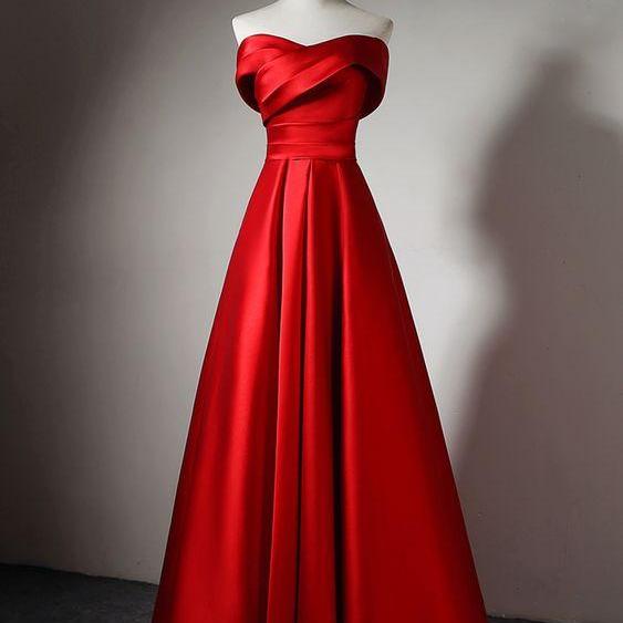 Red Long Prom Dress Evening Dress M2130 on Luulla