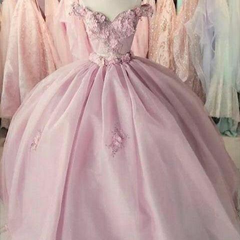 Pink Prom Dress Unique Prom Dress Evening Gown M2984 on Luulla