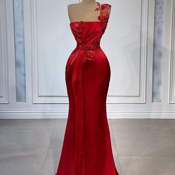 Glamorous Red Long Prom/evening Dress on Luulla