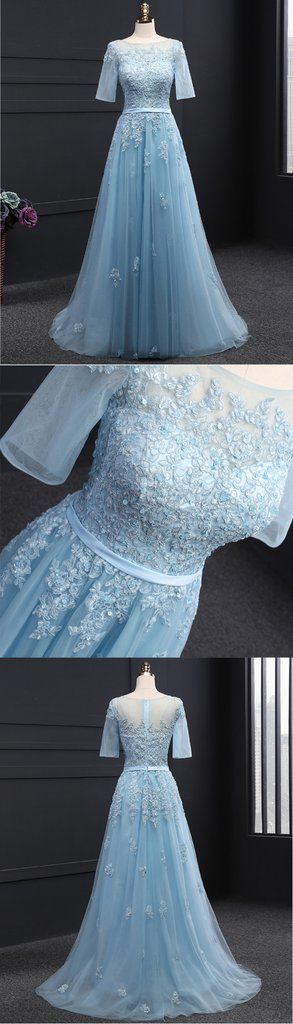 Light Sky Blue Prom Dresses,fancy Dresses,prom Dress,prom Dresses,long ...