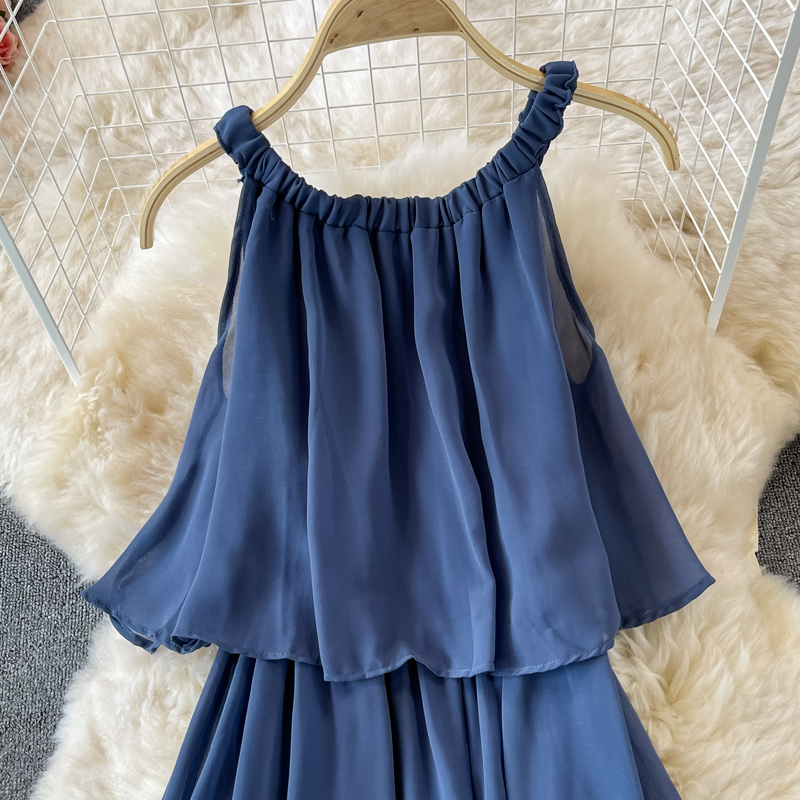 A Line Chiffon Off Shoulder Dress Fashion Dress on Luulla