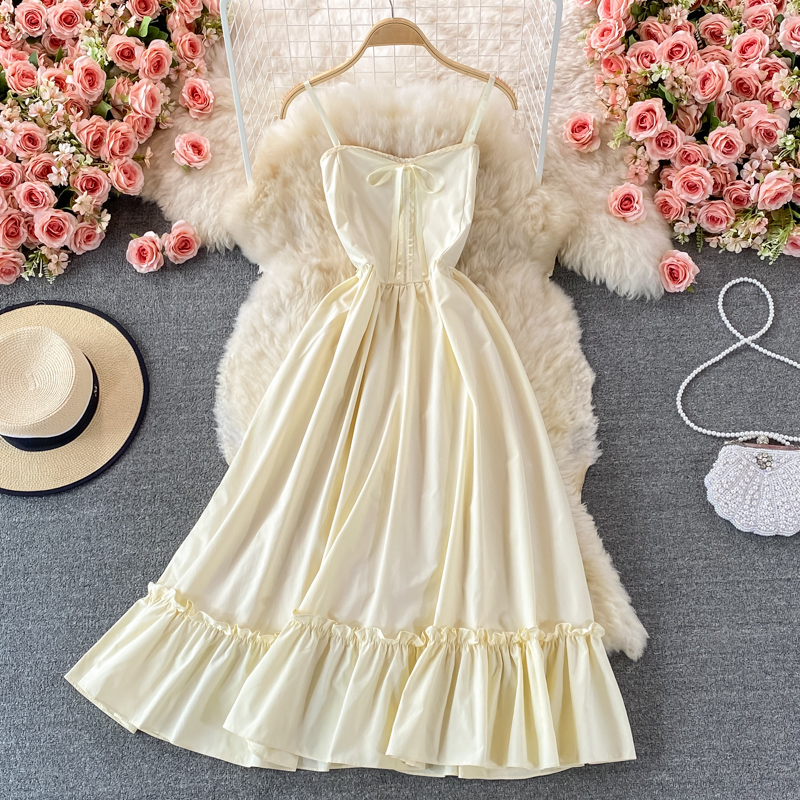 Cute Yellow Short A Line Dress Fashion Dress on Luulla