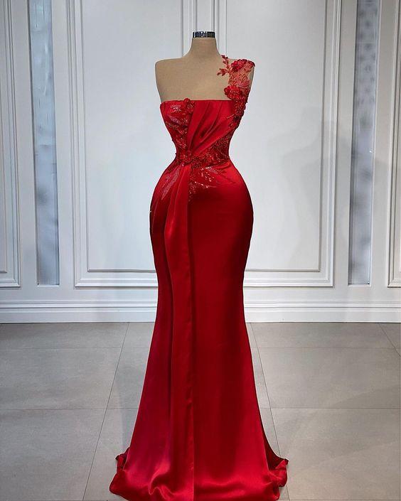 Glamorous Red Long Prom/evening Dress on Luulla